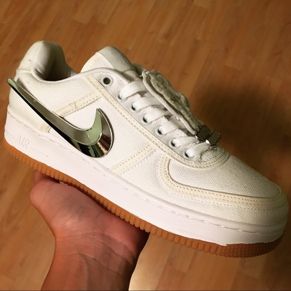 Nike | Shoes | Travis Scott Air Force White | Poshmark